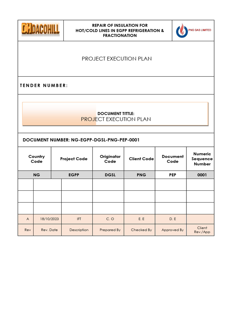 PART 1-2-DACOHILL Project Execution Plan | PDF | Building Insulation ...