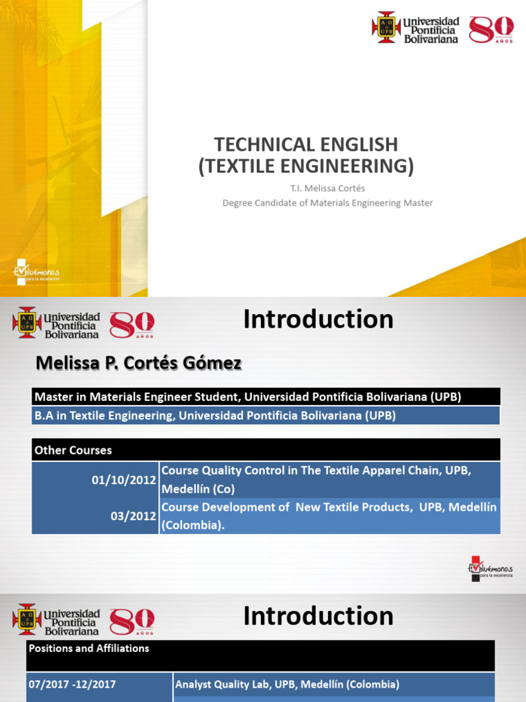 Ingles Tecnico Textil | Download Free PDF | Textiles | Yarn