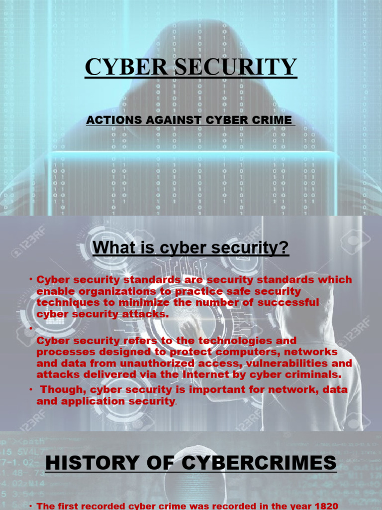 Cyber Security: Protecting Against Threats | PDF | Security | Computer ...