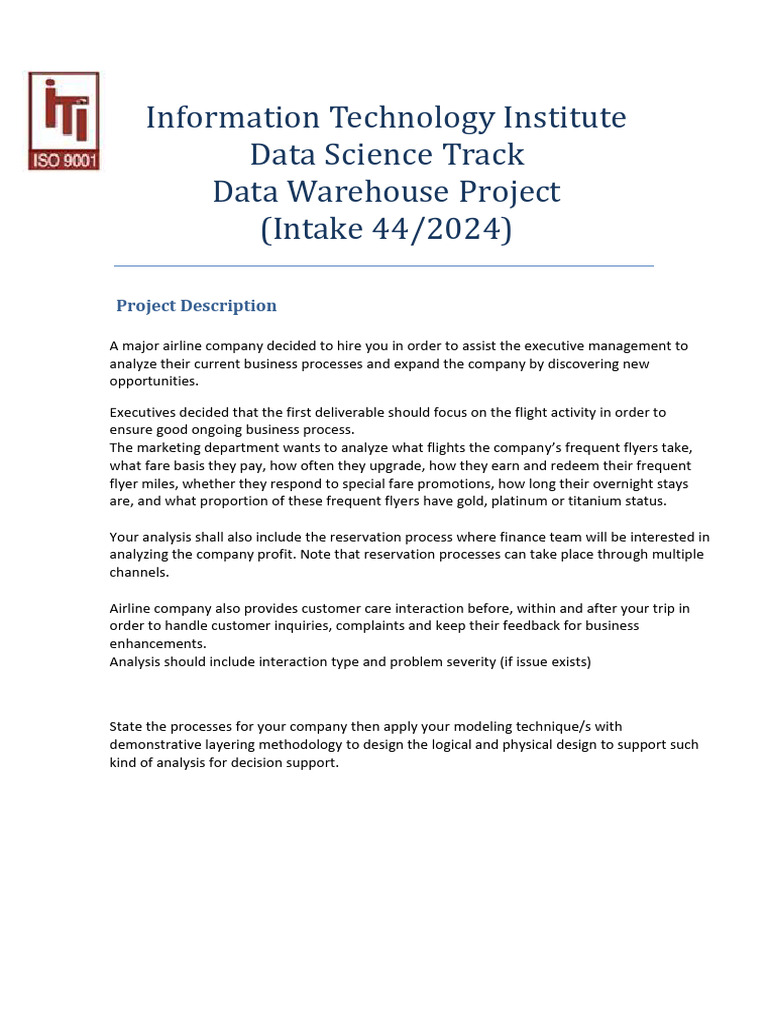 DWH Project | Download Free PDF | Business Process | Data Model
