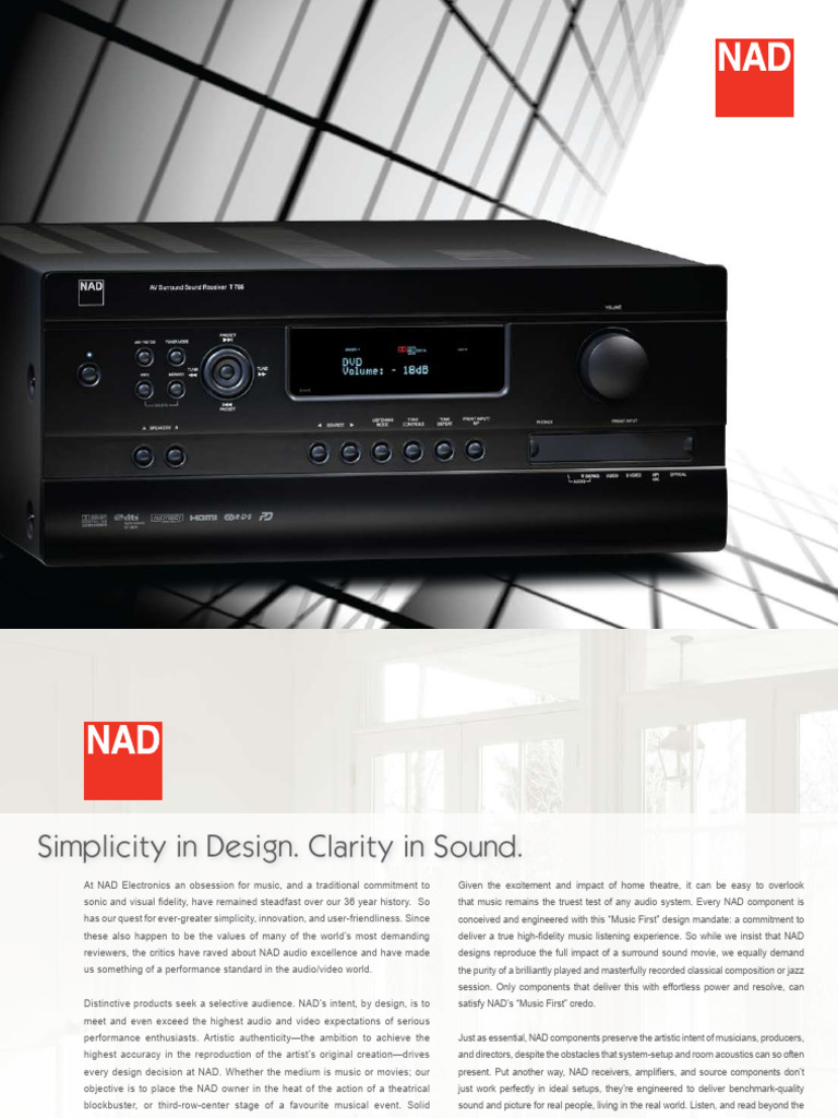 Manual NAD 3020 | PDF | Loudspeaker | Amplifier