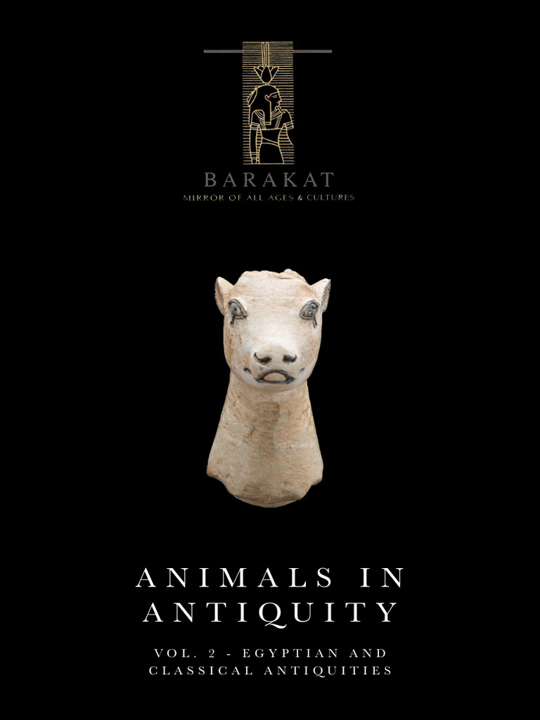Animals in Antiquity - Vol 2 | PDF | Isis | Ancient Egypt