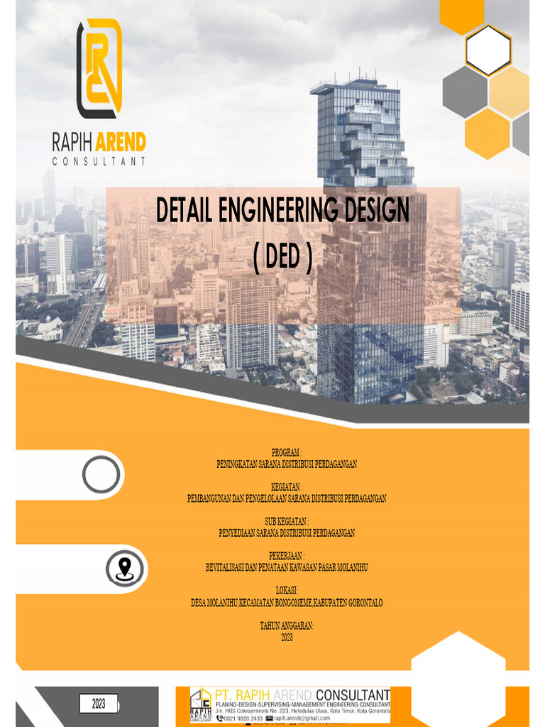 Revitalisasi Pasar Molanihu 2023 | PDF