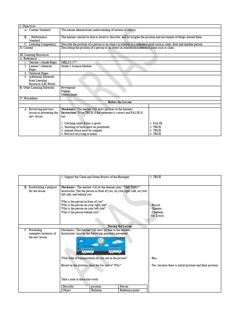 DLP Science Reference Point | PDF | Learning | Teachers