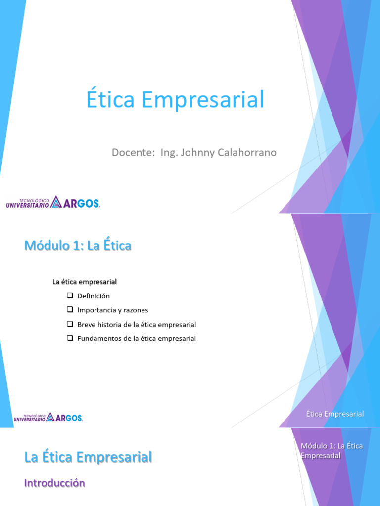 Etica Empresarial 4 | PDF | Business | Comportamiento