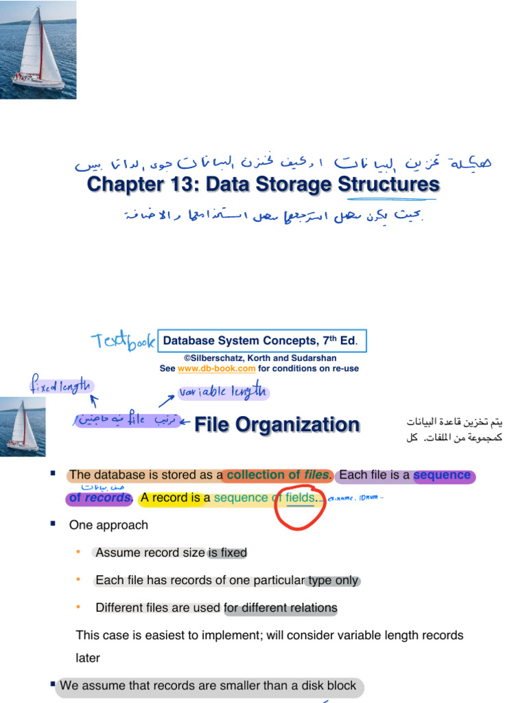 1 Data Storage Structures Ch13 Pdf Computer Data Storage Databases