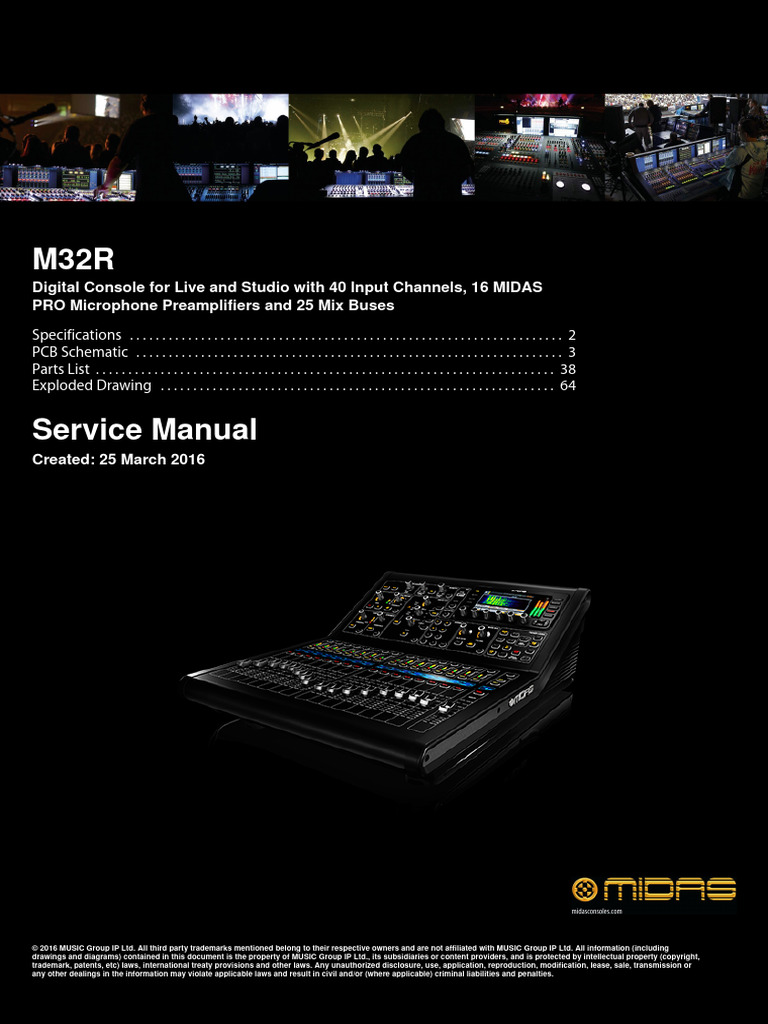 midas_m32r | PDF | Electrical Connector | Electronics