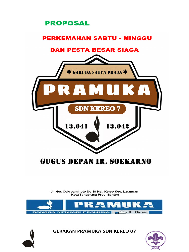 Proposal PERSAMI 2023 - 2024 Kereo 7 | PDF