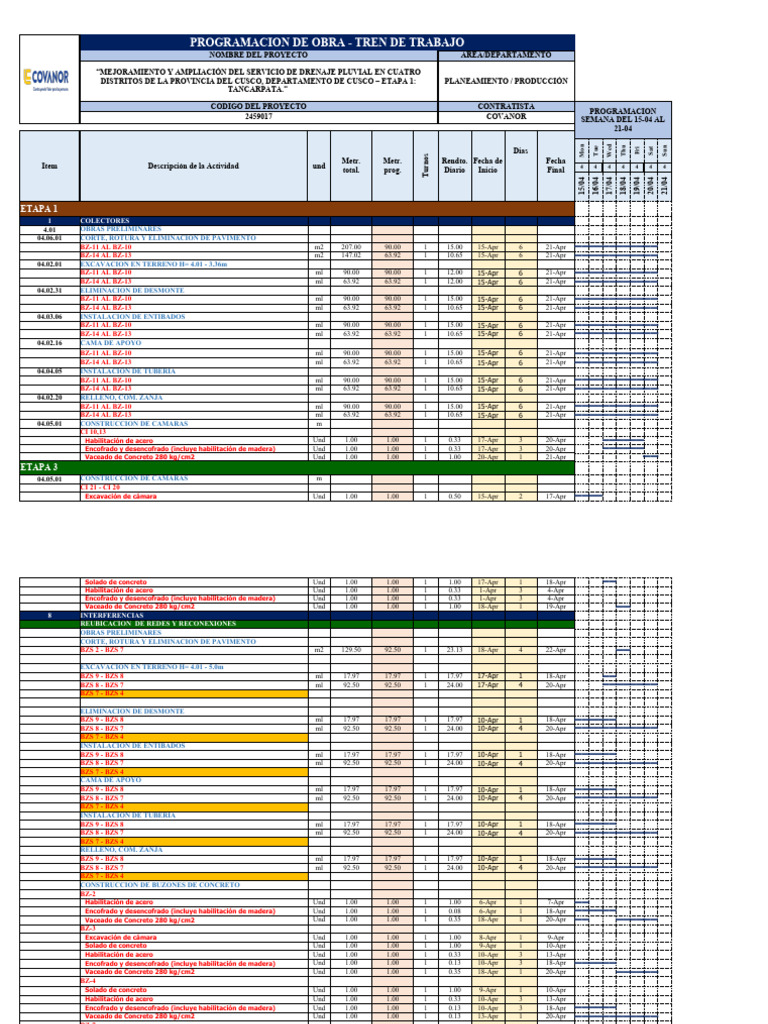 15-04-2024 Al 21-04-2024 REV 2 | Descargar gratis PDF | edificio | Materiales