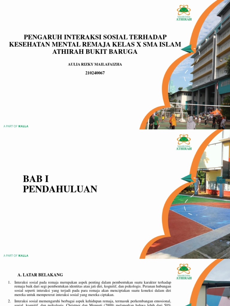 Karya Tulis Ilmiah - Aulia Rizky Mailafaizha - XII IPA 3 | PDF