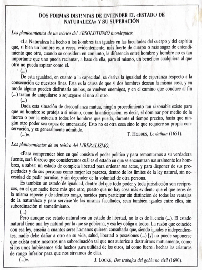 Dos+Formas+Distintas+de+Entender+El+Estado+de+Naturaleza +Hobbes+y ...