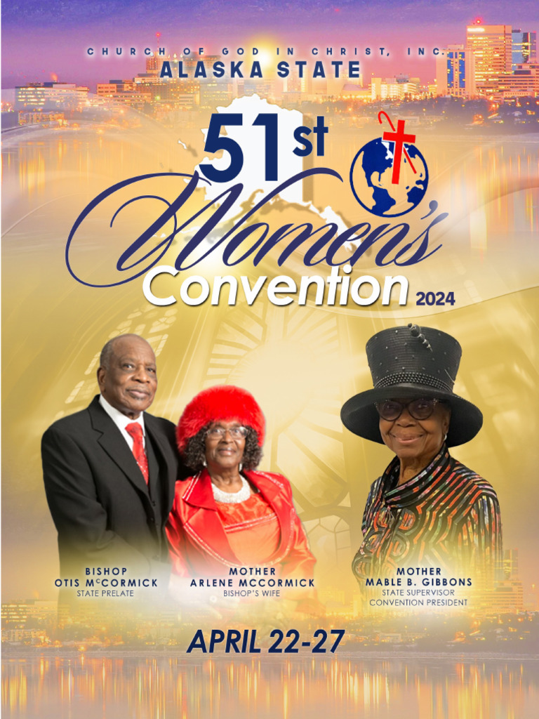 2024 Alaska Church of God in Christ State Women's Convention Program | Download Free PDF | Jesus