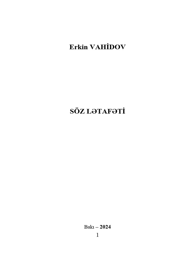 Erkin Vahid 10.03.2024 | PDF
