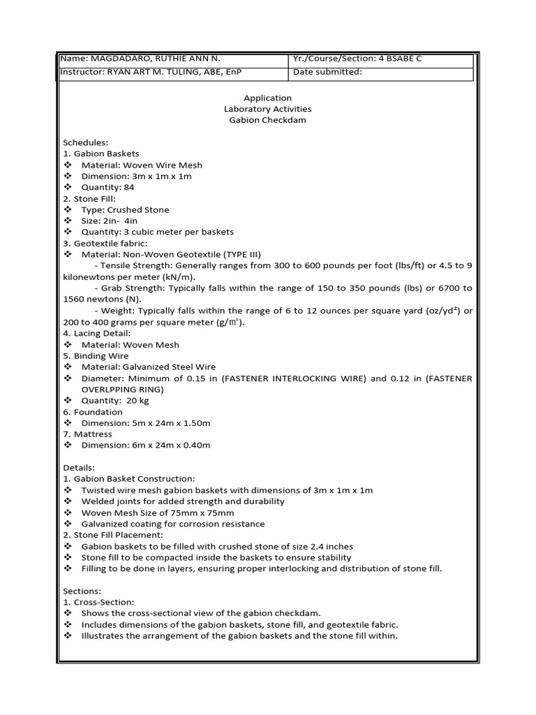 Magdadaro, RA Laboratory Module4 Computation | PDF | Pound (Mass ...