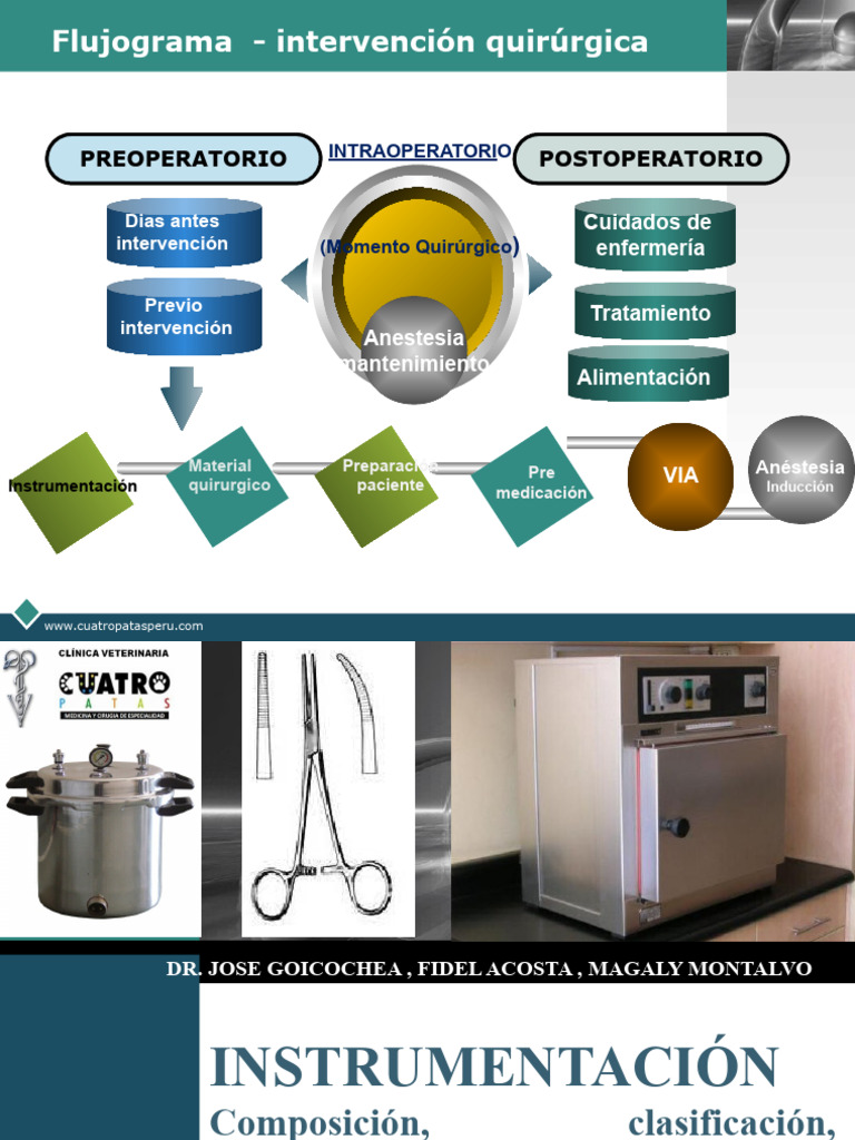II Clase Cirugia Instrumentacion 2024 para Alumnos | PDF | Esterilización (Microbiología)