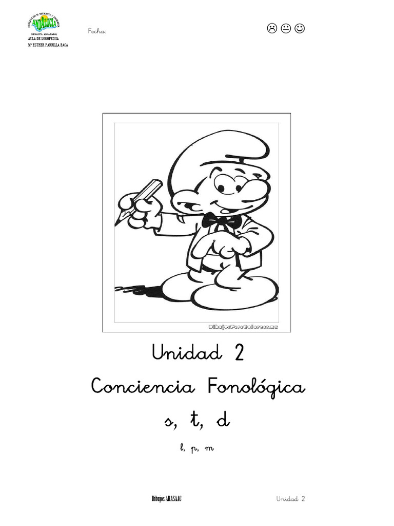 Unidad 2. Conciencia Fonológica. S, T, D | Descargar gratis PDF ...
