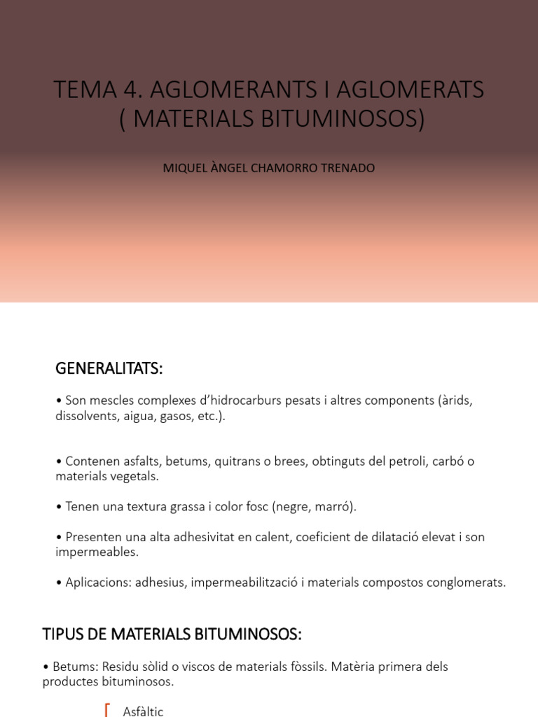Bituminosos | PDF