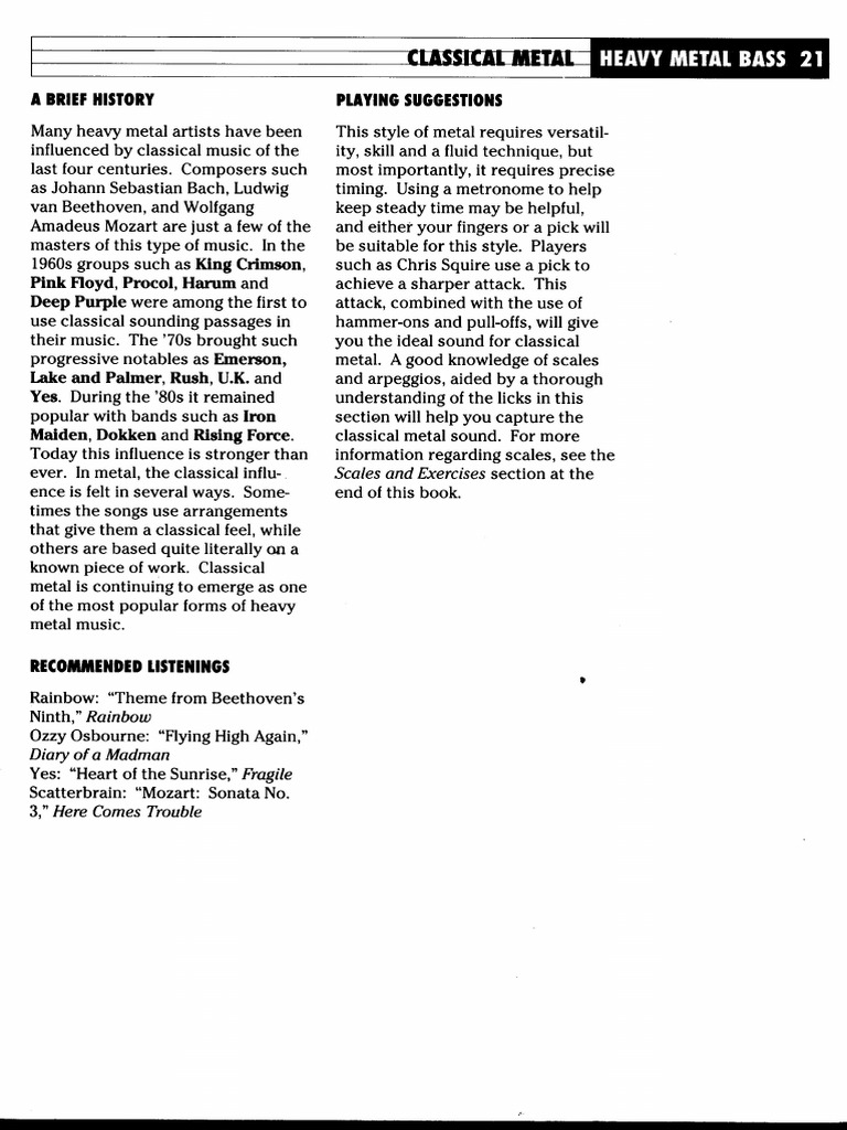 21 HEAVY METAL | PDF