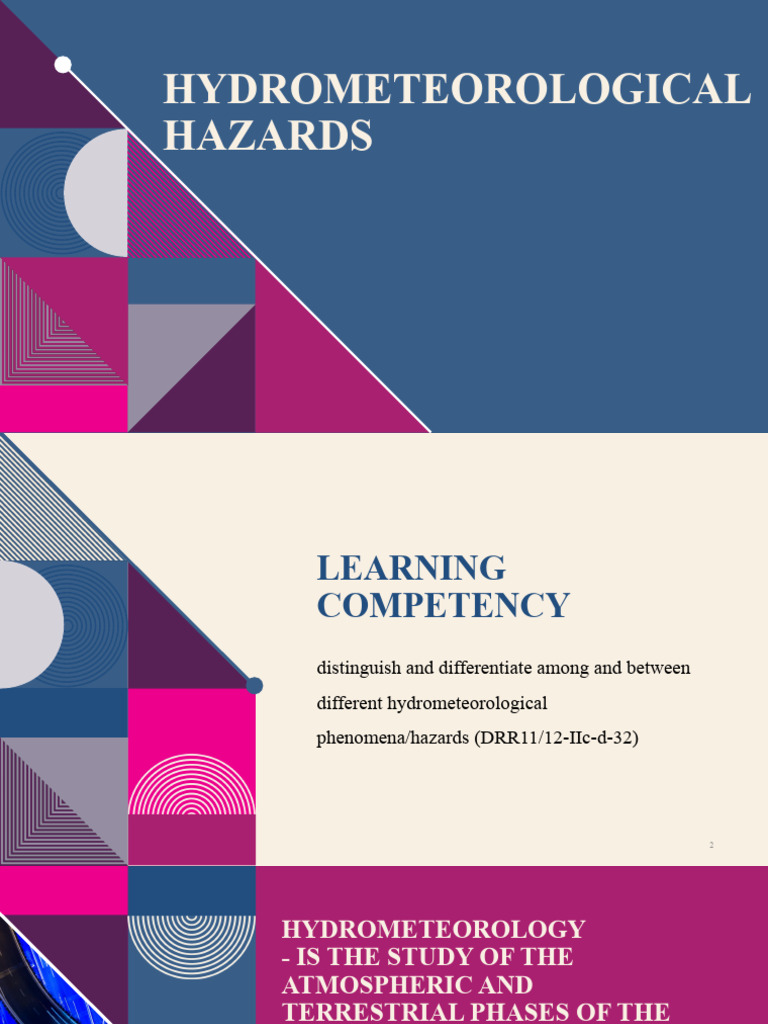 Hydrometeorological Hazards | PDF | Hazards | Natural Disasters