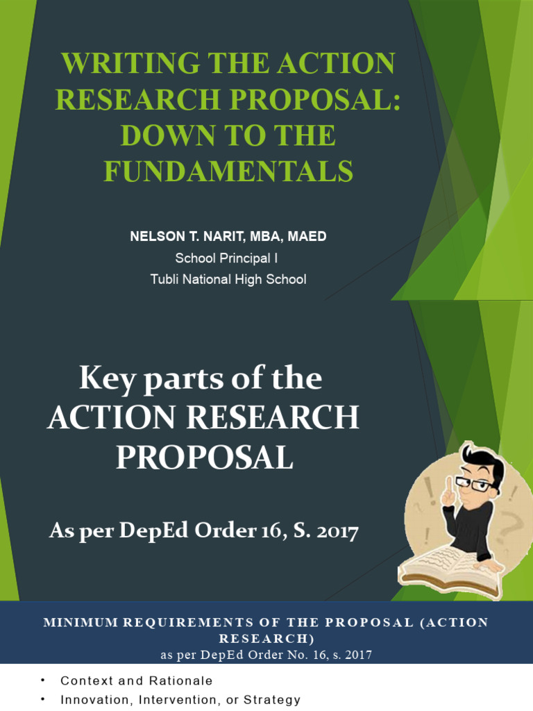 Writing The Action Research Proposal | PDF | Knowledge Management | Inquiry