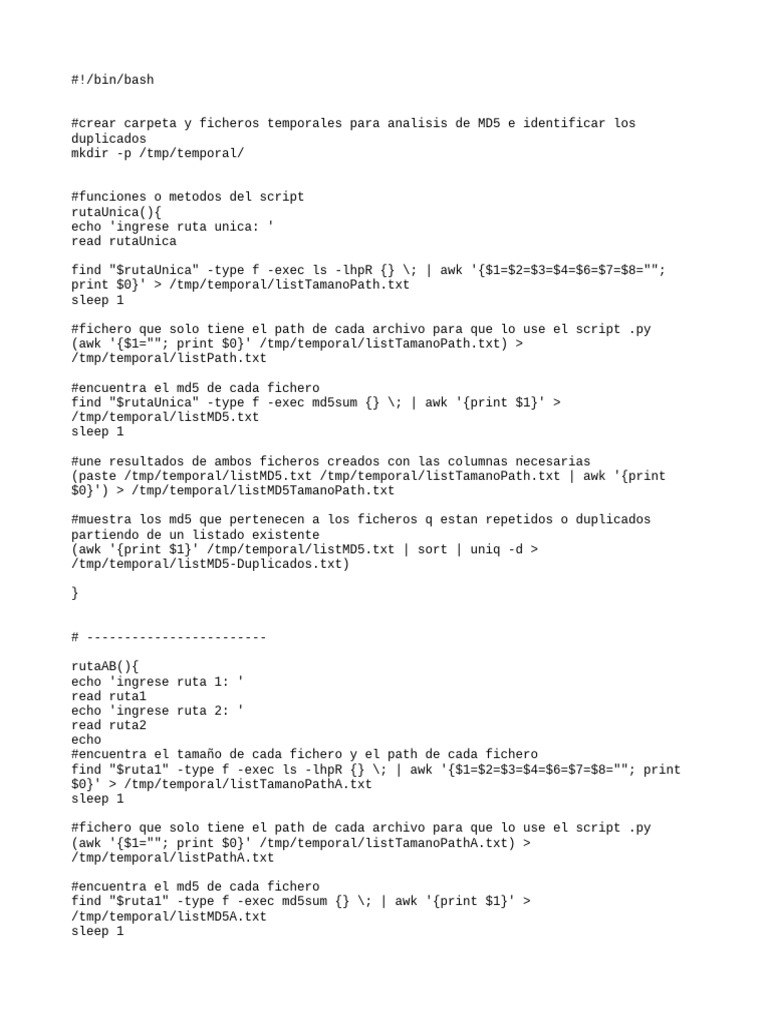 FindFilesDuplicated Python | PDF | Archivo de computadora | Recuperación de información
