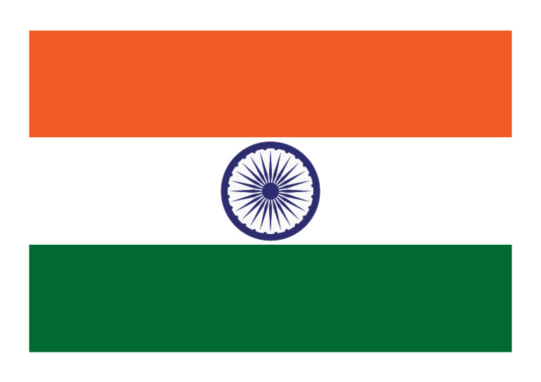 India Flag A4 | PDF