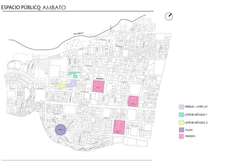 Mapa Urbano de Ambato | PDF