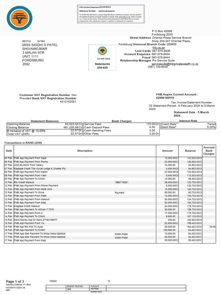 Bank Docs | PDF | Debit Card | Transaction Account