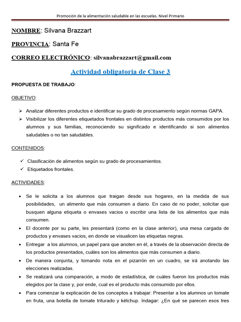 CLASE 3-Alimentación Saludable - 094639 | PDF | Alimentos | Nutrición
