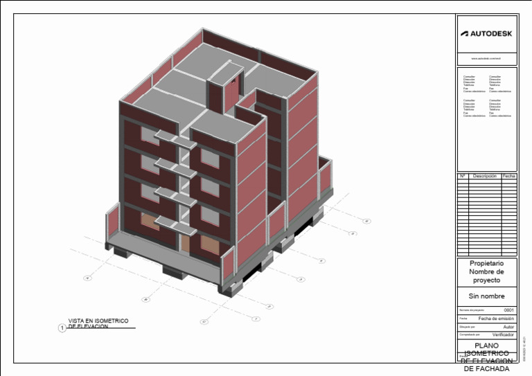 Plano Isometrico de Elevacion | PDF