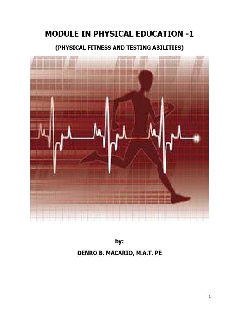Pe 101 - Lesson 6 - DBM - Module in Physical Education | PDF | Physical ...