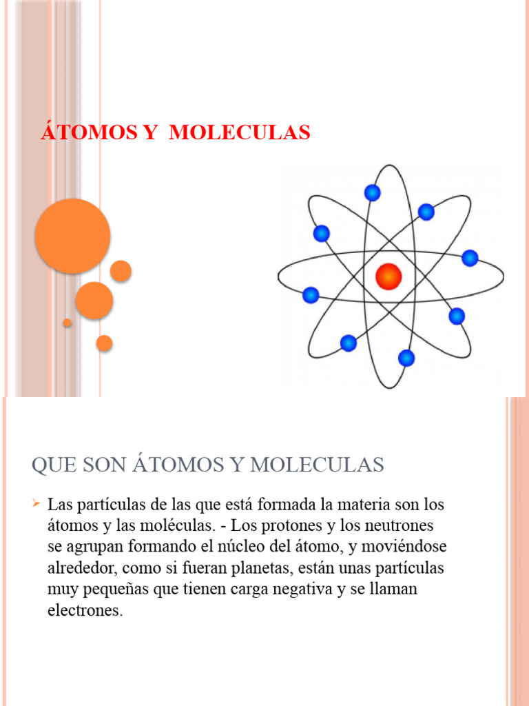 ÁTOMOS Y MOLECULAS | PDF