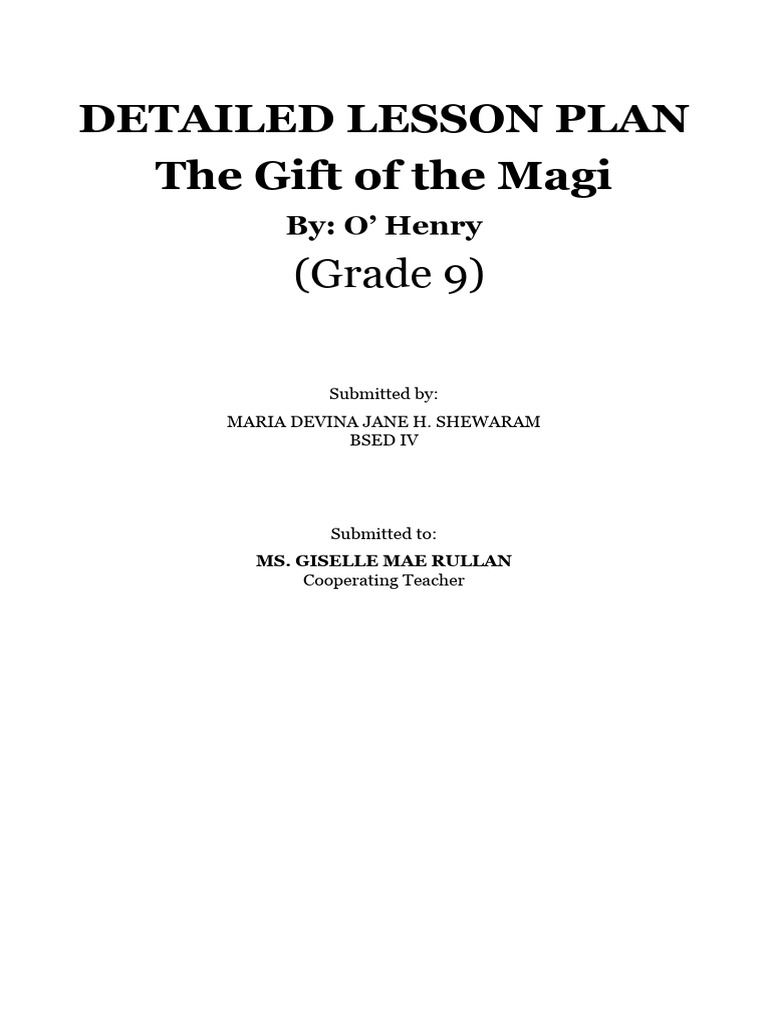 Magi | PDF | Love | Biblical Magi