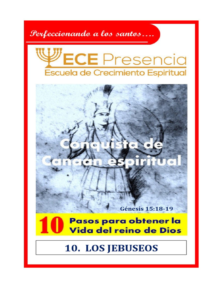 10. Los Jebuseos | PDF | Salvación | Dios