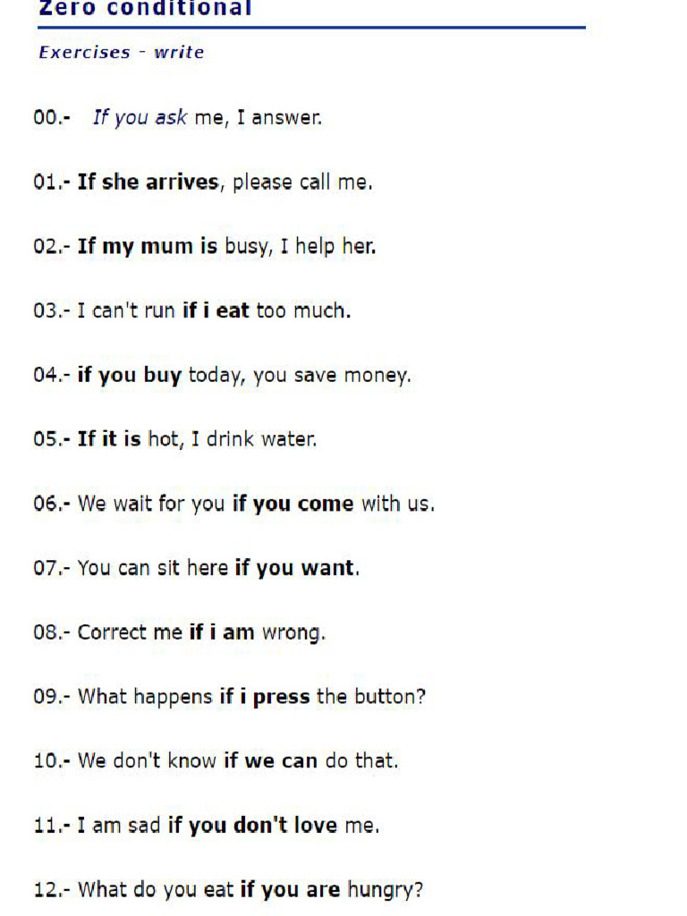 Zero Conditional | PDF