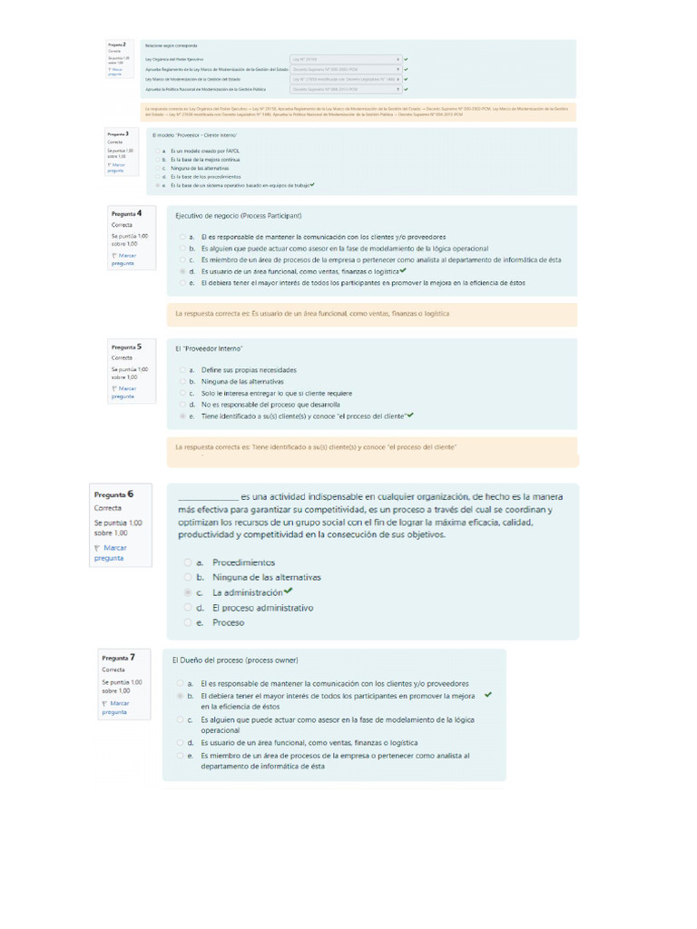 Posibles Preguntas de Procesos | PDF