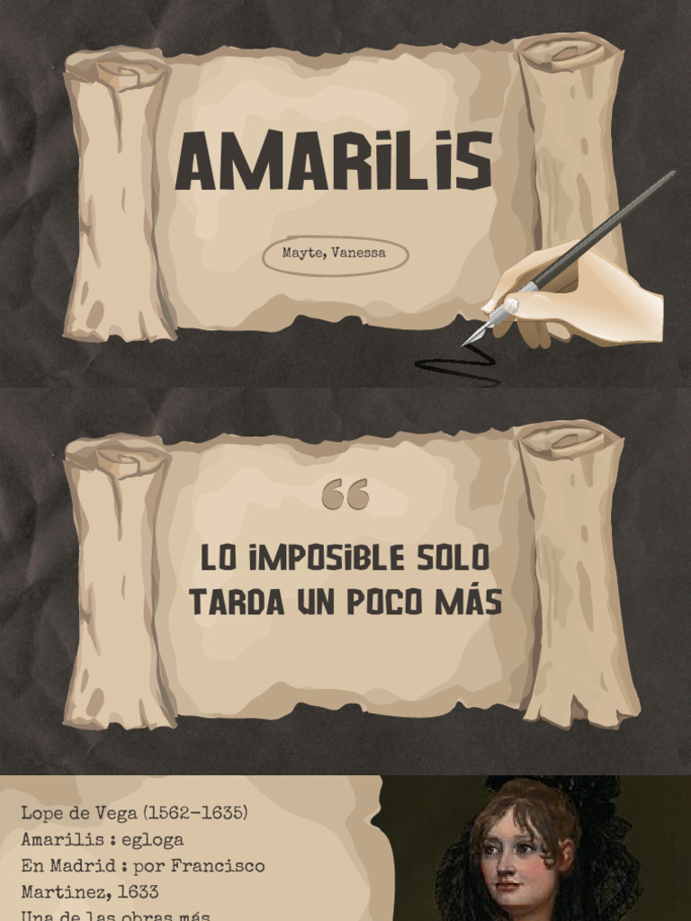 Amarilis: Poética y Biografía del Siglo XVII | PDF