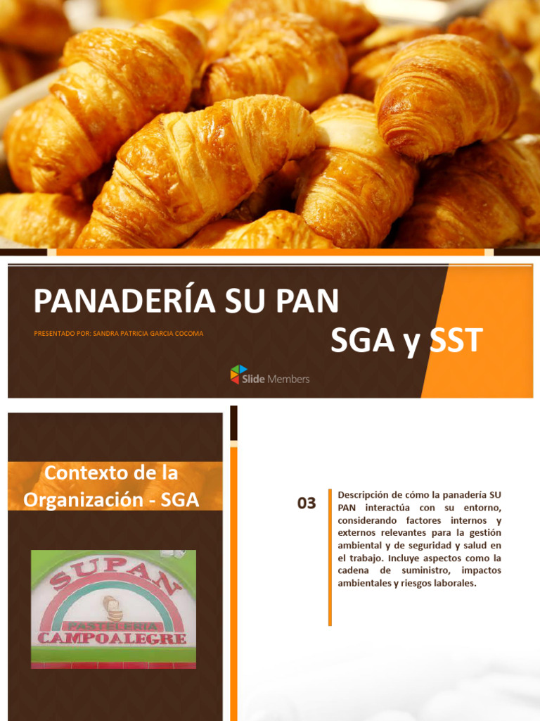 Gestión Integral en Panadería SU PAN | PDF | Planificación | Alimentos