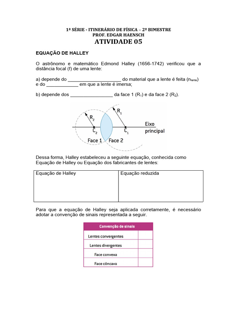 ATIVIDADE 05 FIS21 IT A5de34eb320e2bfc | PDF | Miopia | Olho