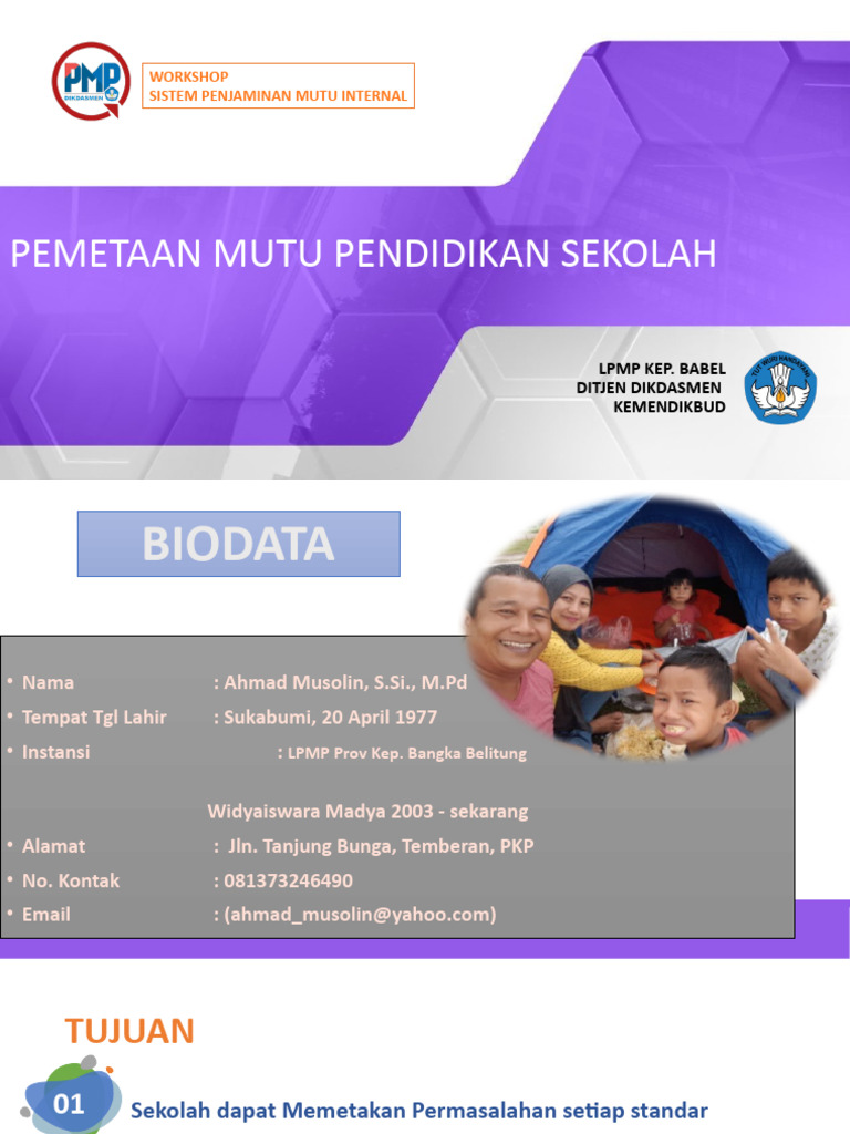 Pemetaan Mutu Pendidikan Sekolah | PDF