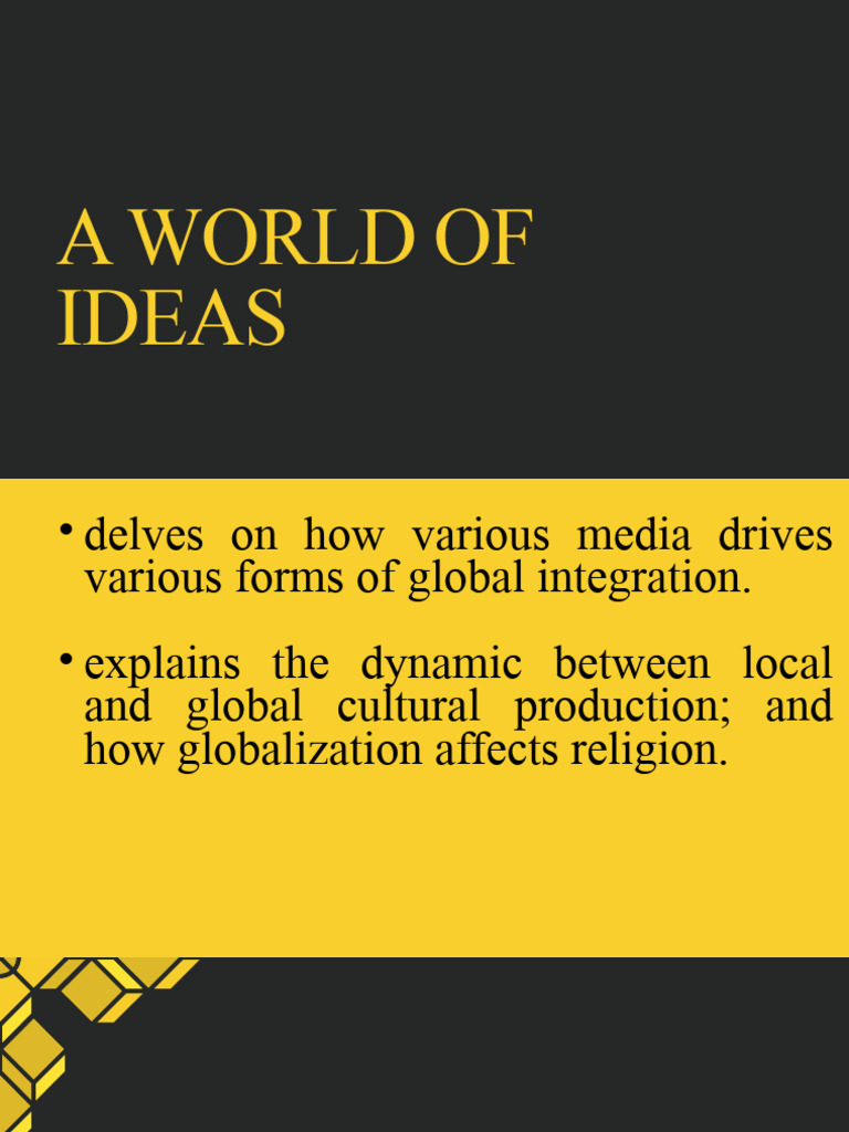 M5. A World of Ideas | PDF | Mass Media | Media (Communication)