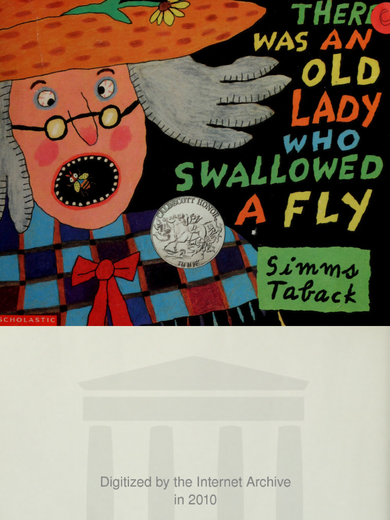 There Was An Old Lady Who Swallowed A Fly - Taback, Simms - New York ...