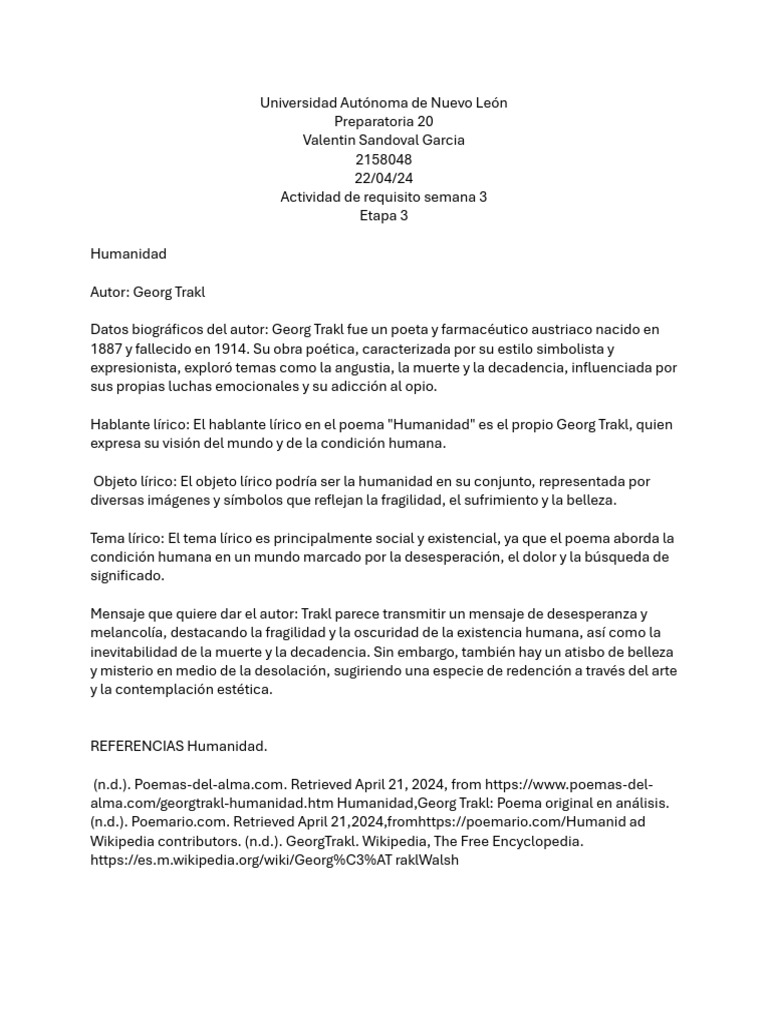 VSG - AR3 Etapa 3 - LITERATURA | PDF