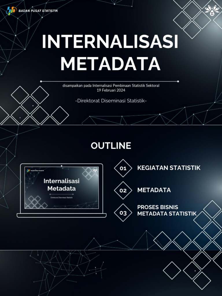 2a. Metadata Statistik | PDF | Bisnis | Pengelolaan Keuangan & Uang