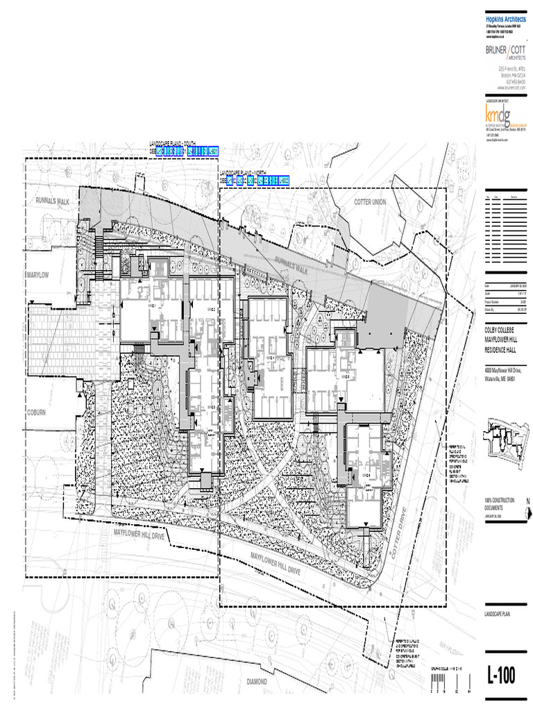 L-100 - Landscape Plan Rev.0 Markup | PDF