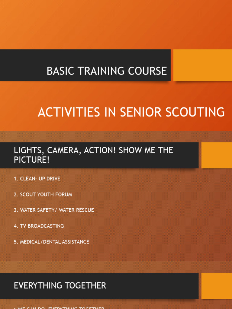 Scouting Activities | Download Free PDF | Water | Scouting