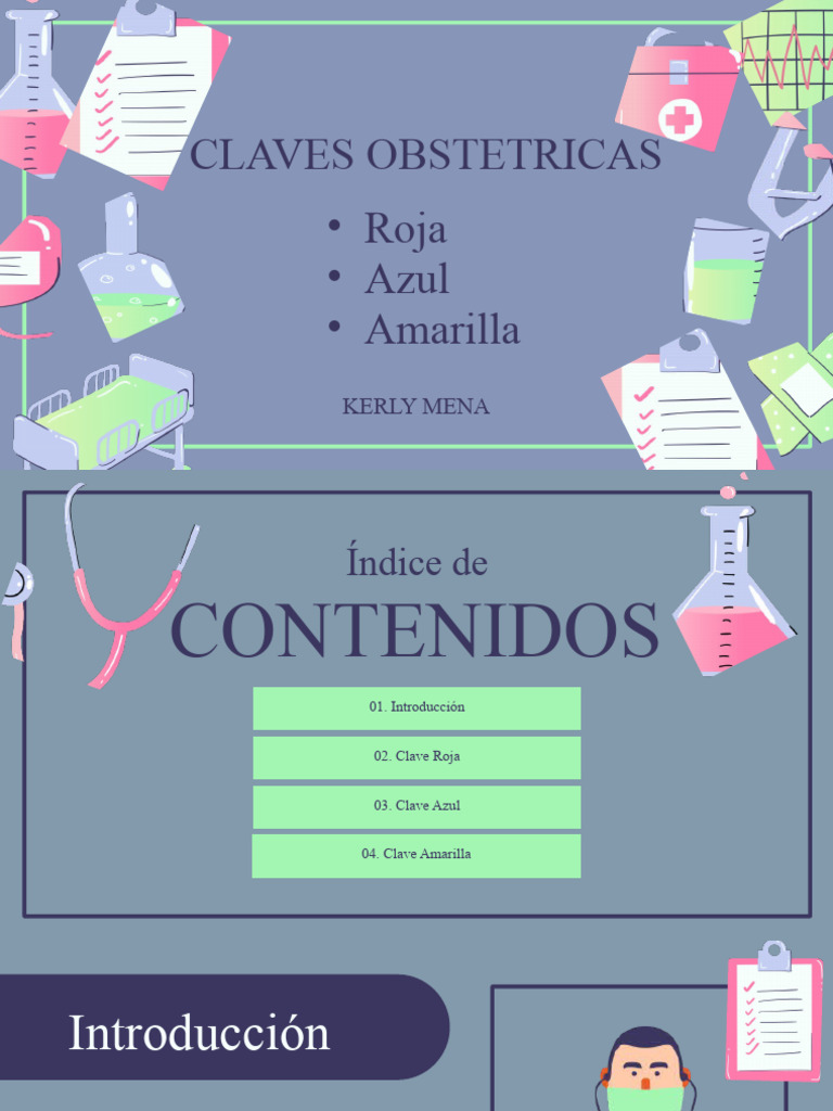 Claves Obstétricas | PDF | El embarazo | Periodo posparto