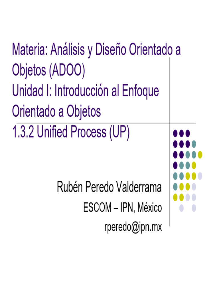 Introducción al Proceso Unificado | PDF | Informática