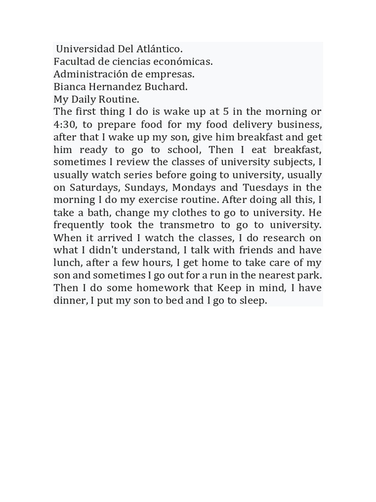 Tarea de Inglés | PDF | Self-Improvement