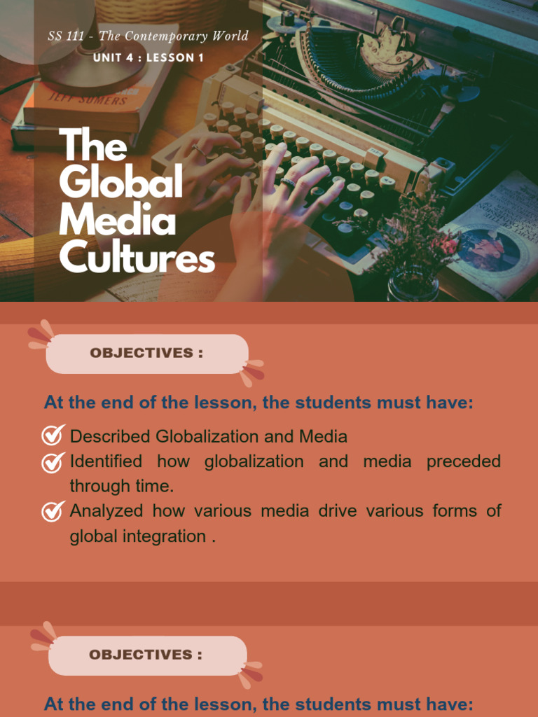 Unit 4 PPT The Global Media Cultures | PDF | Noble Eightfold Path